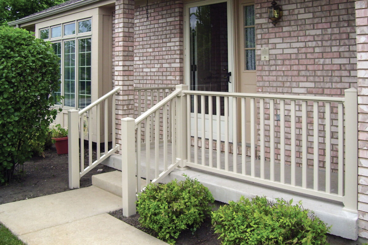 Vinyl Railing for Decks & Porches | Digger Specialties