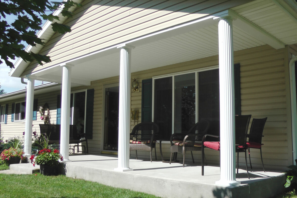 Aluminum Round Fluted Columns | Digger Specialties, Inc.