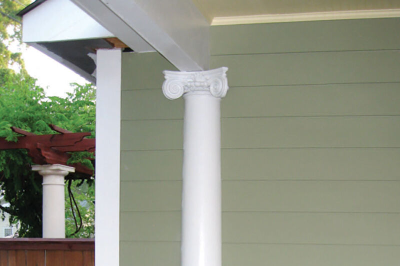 Vinyl and Aluminum Front Porch Columns | Digger Specialties