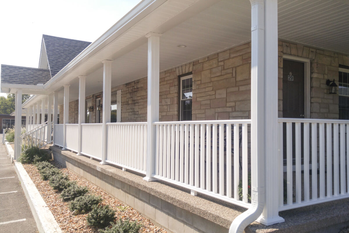 Vinyl and Aluminum Front Porch Columns | Digger Specialties