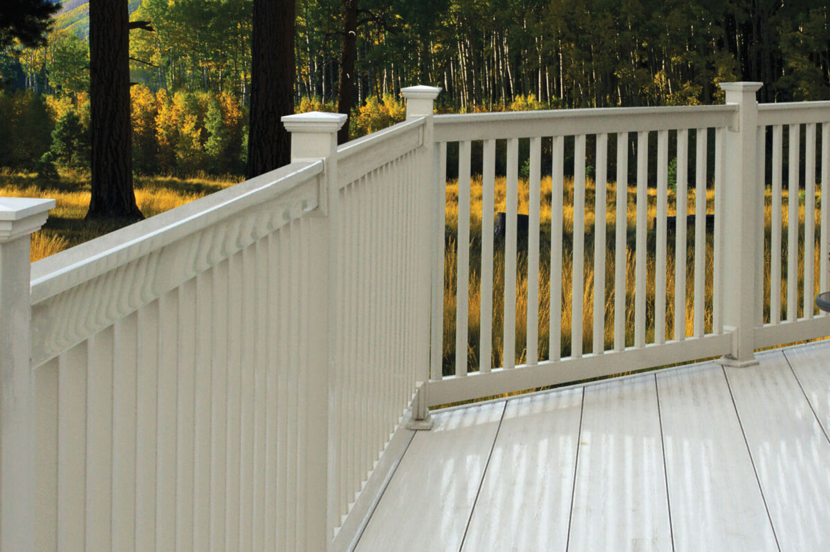 Vinyl Railing for Decks & Porches | Digger Specialties